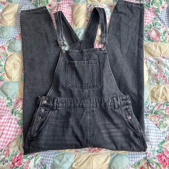 molly green | Other | Stylish Gray Denim Overalls | Poshmark